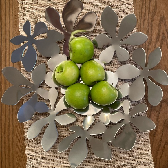 IKEA | Accents | Stockholm Monika Mulder Floral Leaf Design Stainless ...